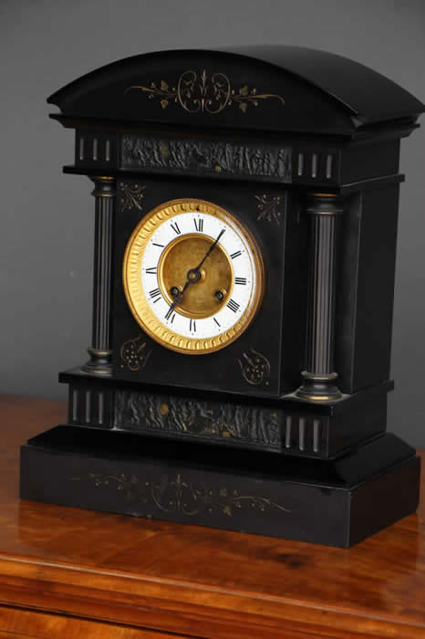 Antique Clocks European French Ormolu Rococo Empire Mahogany German ...